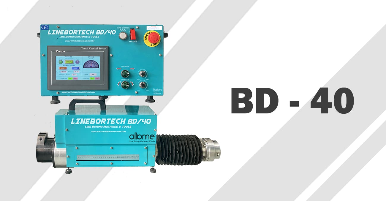 Portable Line Boring Machine BD-40 - Portable Line Boring Machine ...