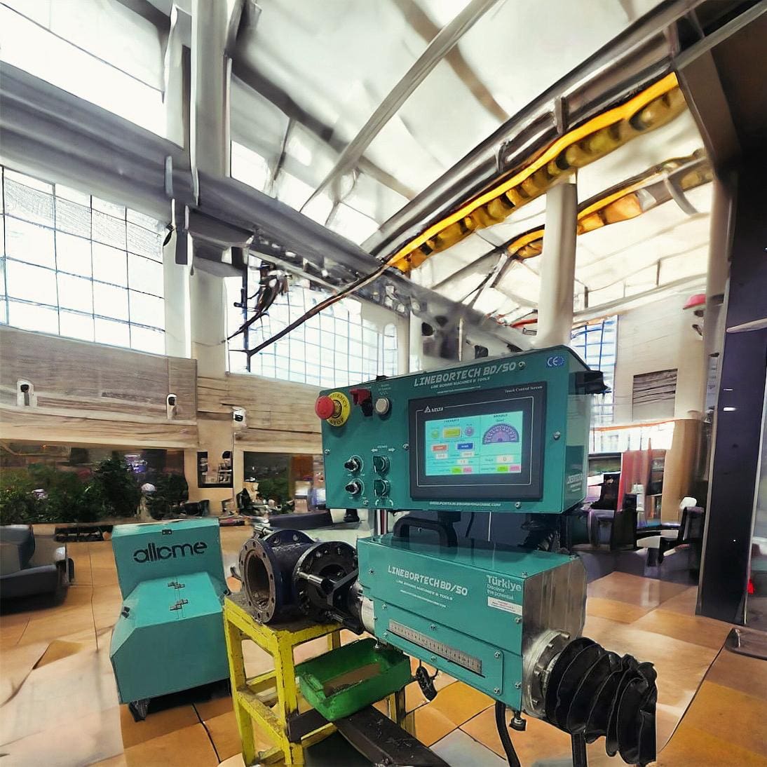 How is working portable boring machines? - Portable Line Boring Machine ...